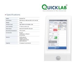 I Chroma 3 – Immuno assay analyzer - Quicklab Services Private Limited