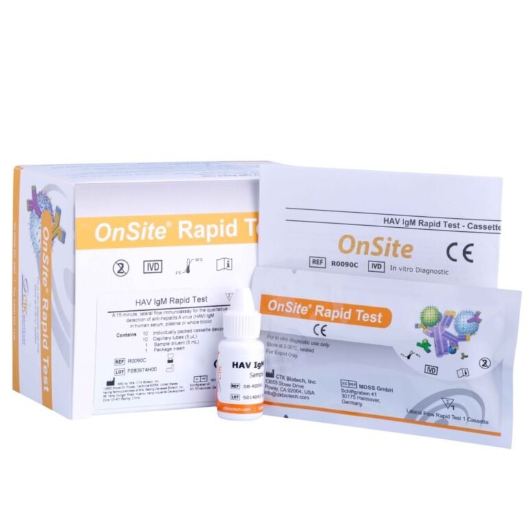 HAV IgM Rapid 10 Test Pack - Quicklab Services Private Limited