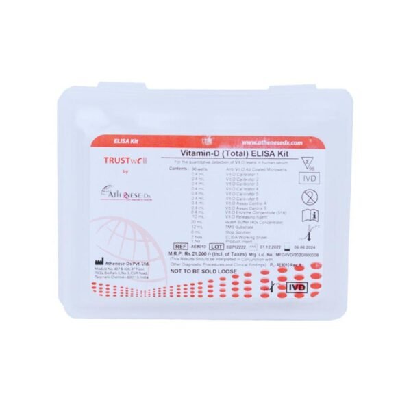 Vitamin-D (Total) ELISA KIT Fast Vitamin D Testing Kit