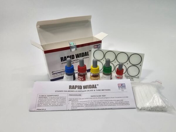 RAPID WIDAL (O, & H) Slide Test - QUICKLAB
